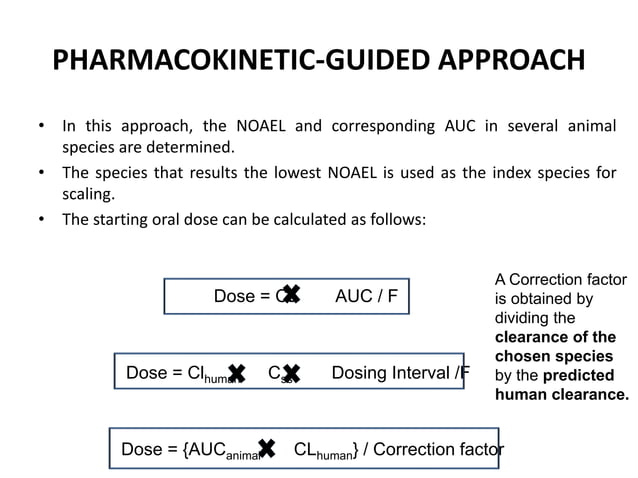 First in Human dose | PPTX | Chemistry | Science