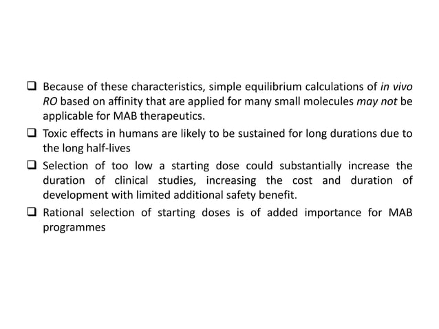 First in Human dose | PPTX | Chemistry | Science