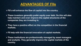 FII by parimal (BHU) | PPTX | Stocks and Bonds | Personal Investing