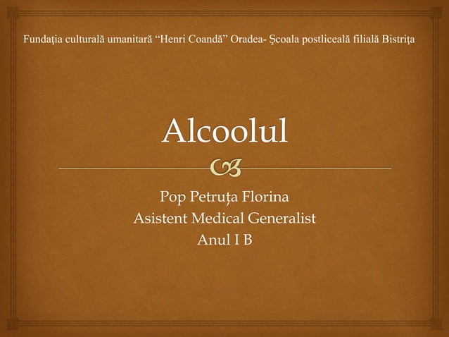 Fii cool ! fără alcool! | PPT