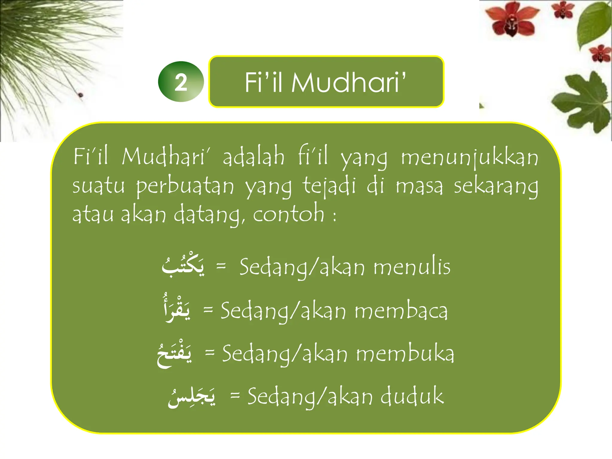 BAHASA ARAB Fi'il Fa'il Maf'ul Bih dan Zhorof.pdf