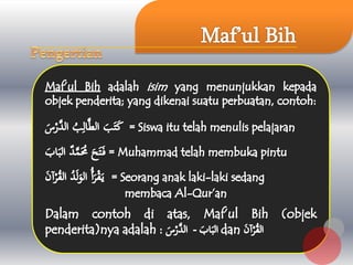 BAHASA ARAB Fi'il Fa'il Maf'ul Bih dan Zhorof.pdf