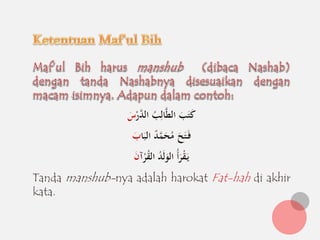 BAHASA ARAB Fi'il Fa'il Maf'ul Bih dan Zhorof.pdf