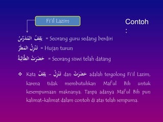 BAHASA ARAB Fi'il Fa'il Maf'ul Bih dan Zhorof.pdf