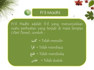 BAHASA ARAB Fi'il Fa'il Maf'ul Bih dan Zhorof.pdf