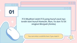 presentase fi'il mudhori bahasa arab ilmu nahwu | PPTX