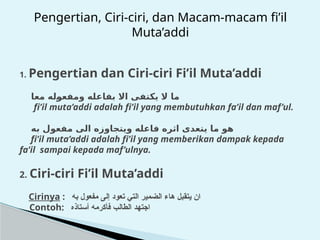 penjelasan fi'il muta'addi dan lazim.pptx