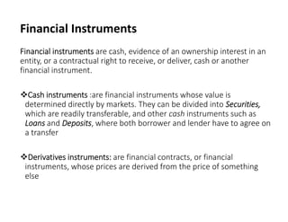 Financial Institutions, Instruments and Markets. | PDF