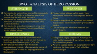 Hero MotoCorp Passion presentation | PPTX | Automotive Industry ...