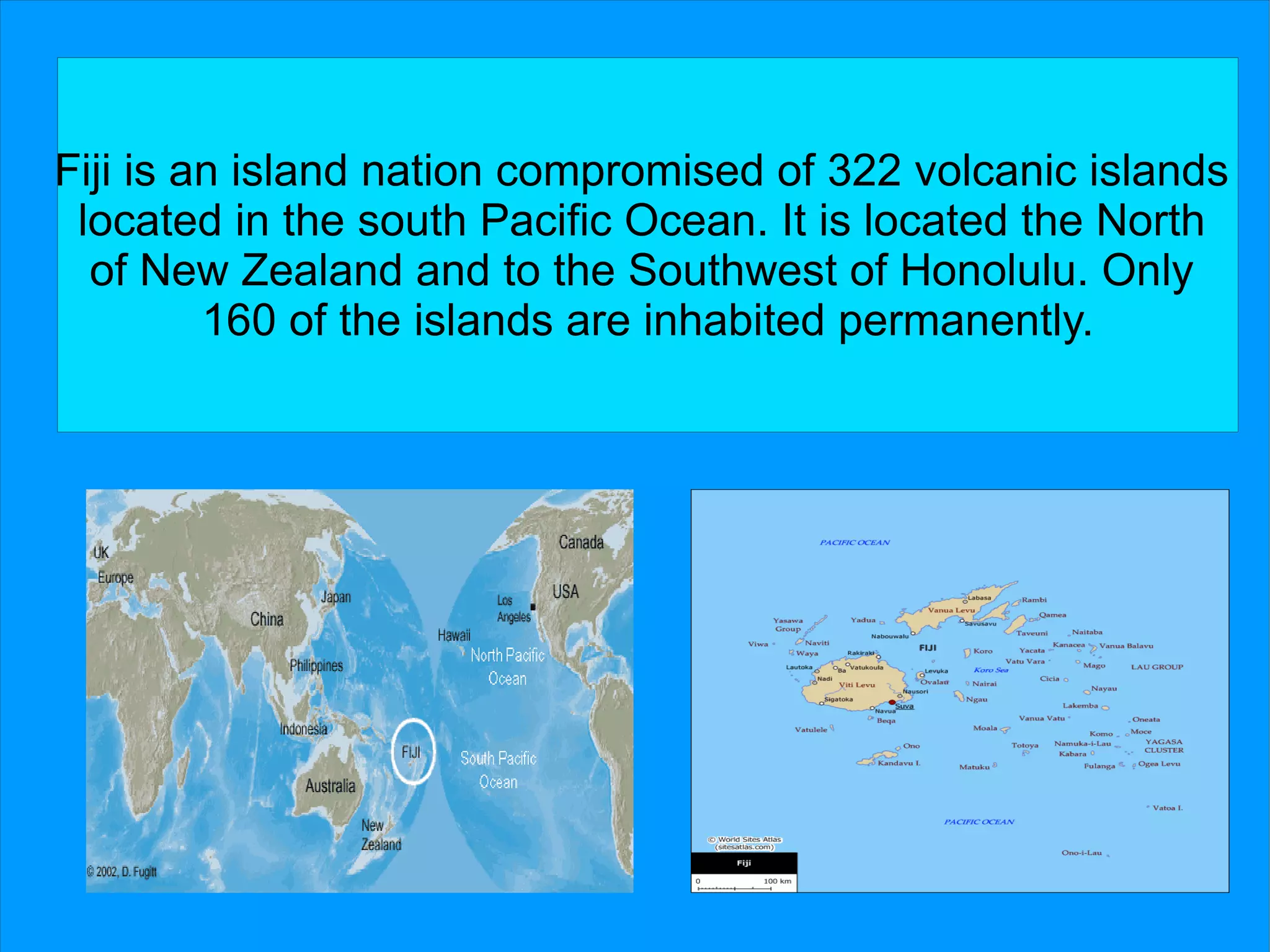 Fiji physical features | PPT