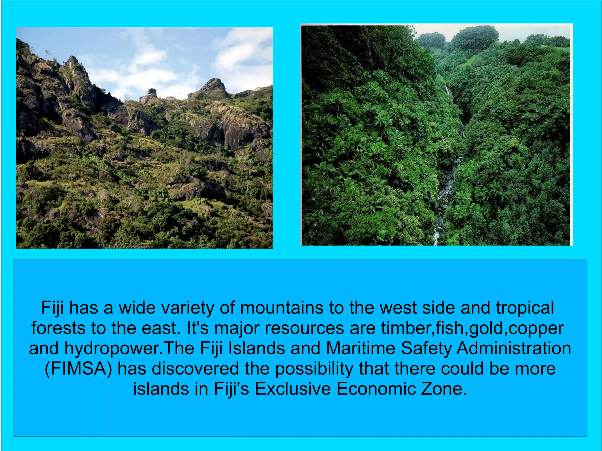 Fiji physical features | PPT