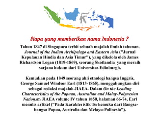 Indonesia (Sejarah Nama dan Kemaritiman).pptx