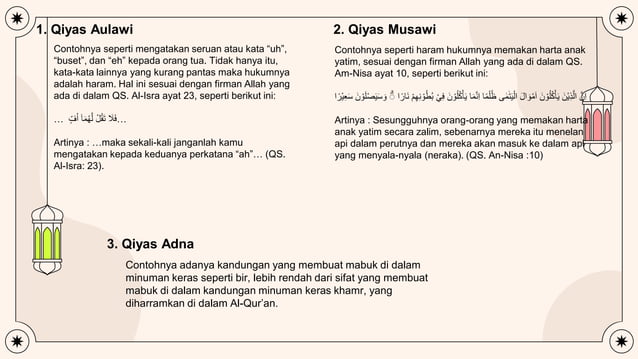 Fikih Sumber Hukum Islam Qiyas, Mukhtalaf Alaih | PPTX