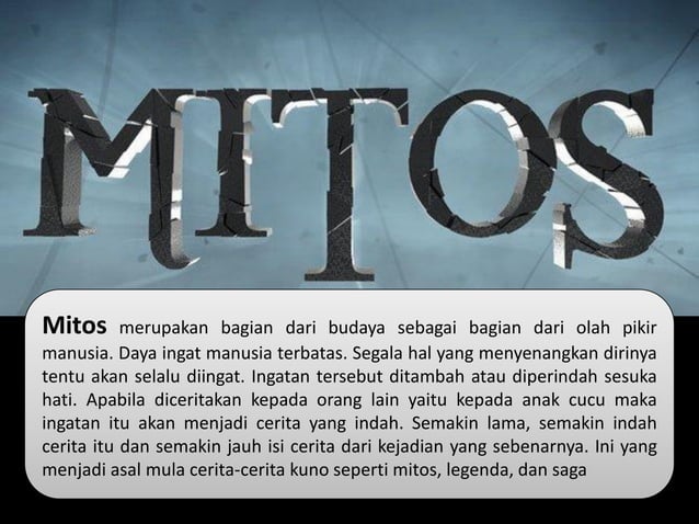 Fiksi dan mitos dalam sejarah | PPT