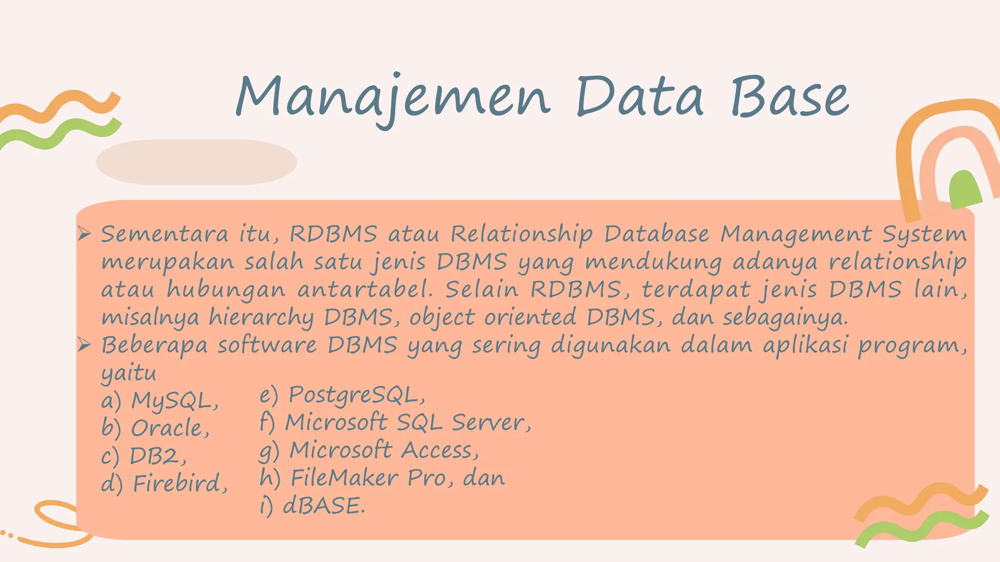 basis data kelas 11 smk mata plajaran informatika | PDF