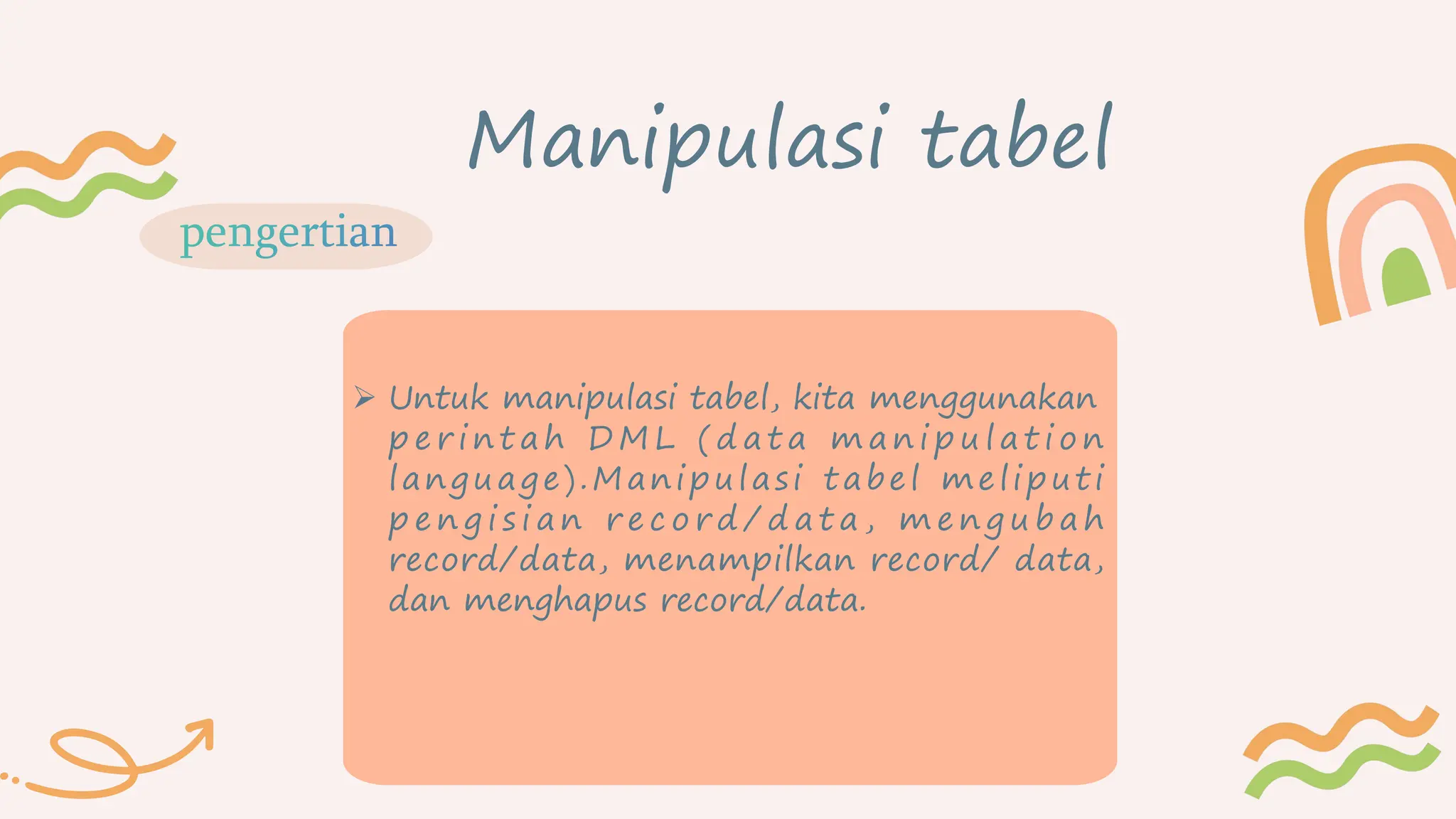 basis data kelas 11 smk mata plajaran informatika | PDF