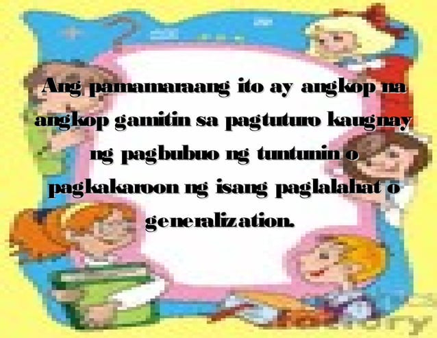 PABUOD NA PAMAMARAAN NG PAGTUTURO (INDUCTIVE METHOD) | PPT