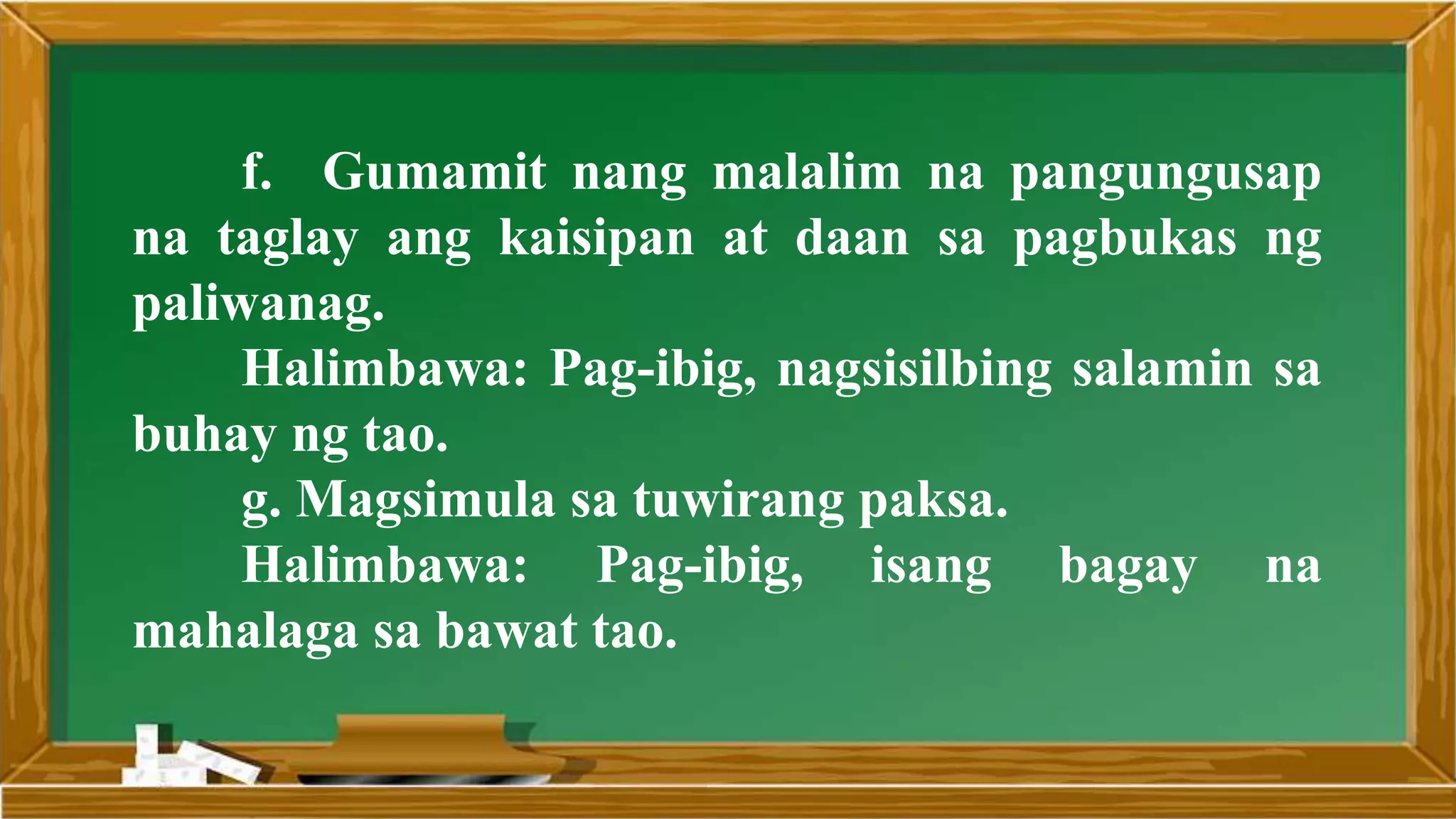 Ekspositori o Paglalahad | PPTX