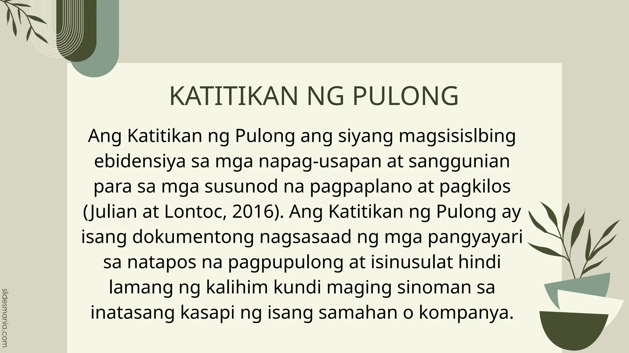 PAGTUKOY SA MAHAHALAGANG IMPORMASYON SA ISANG PULONG UPANG MAKABUO NG ...