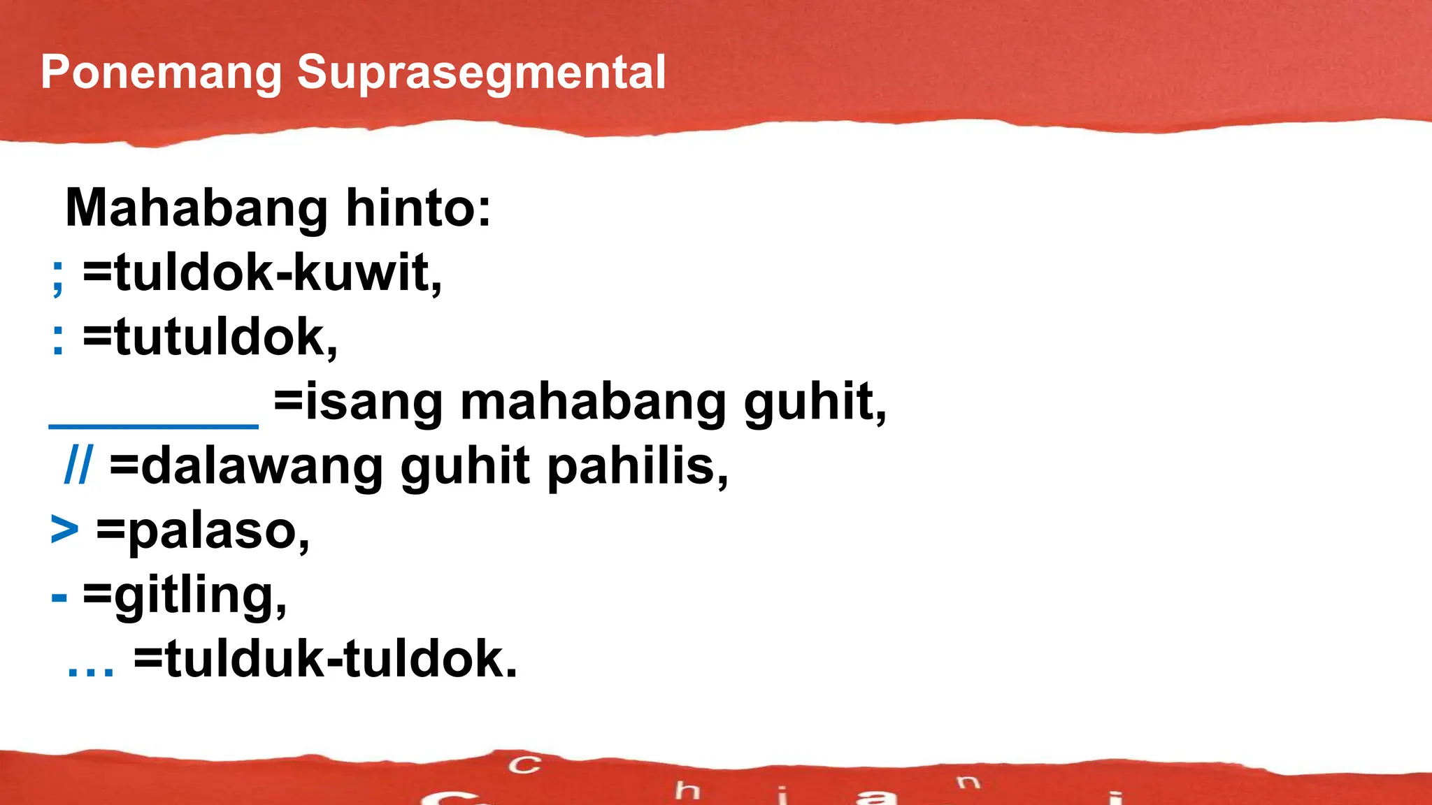 Ponemang Suprasegmental | PPTX