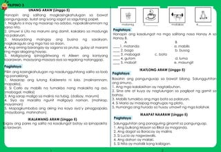 Filipino Activity Sheet for grade three quarter one | PPTX