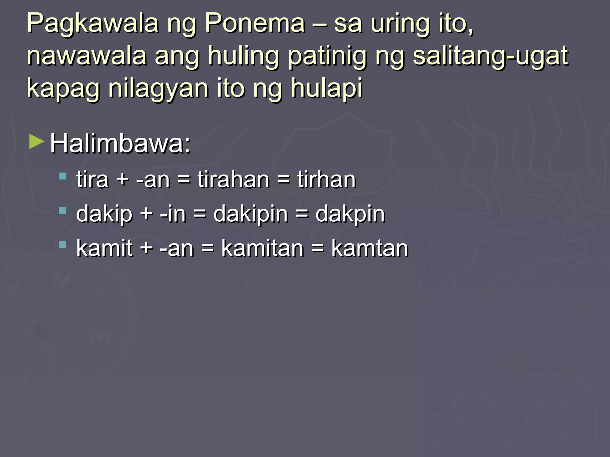 Fil1 morpema | PPT