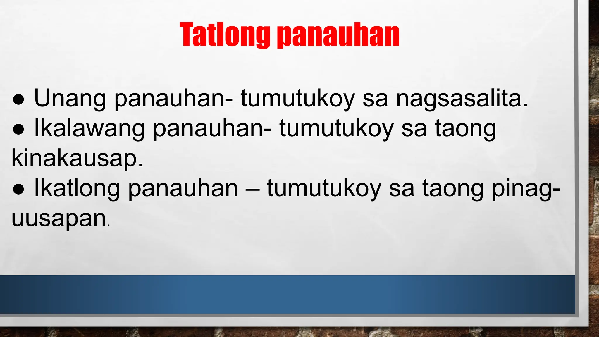 Ang Gamit ng Panghalip at uri nito.Mga Halimbawa | PDF