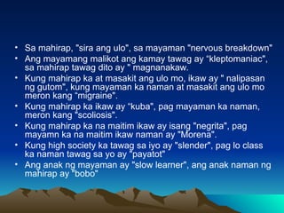 FIL101-Varayti-Ng-Wika-ppt-2.ppt for senior high | PPT