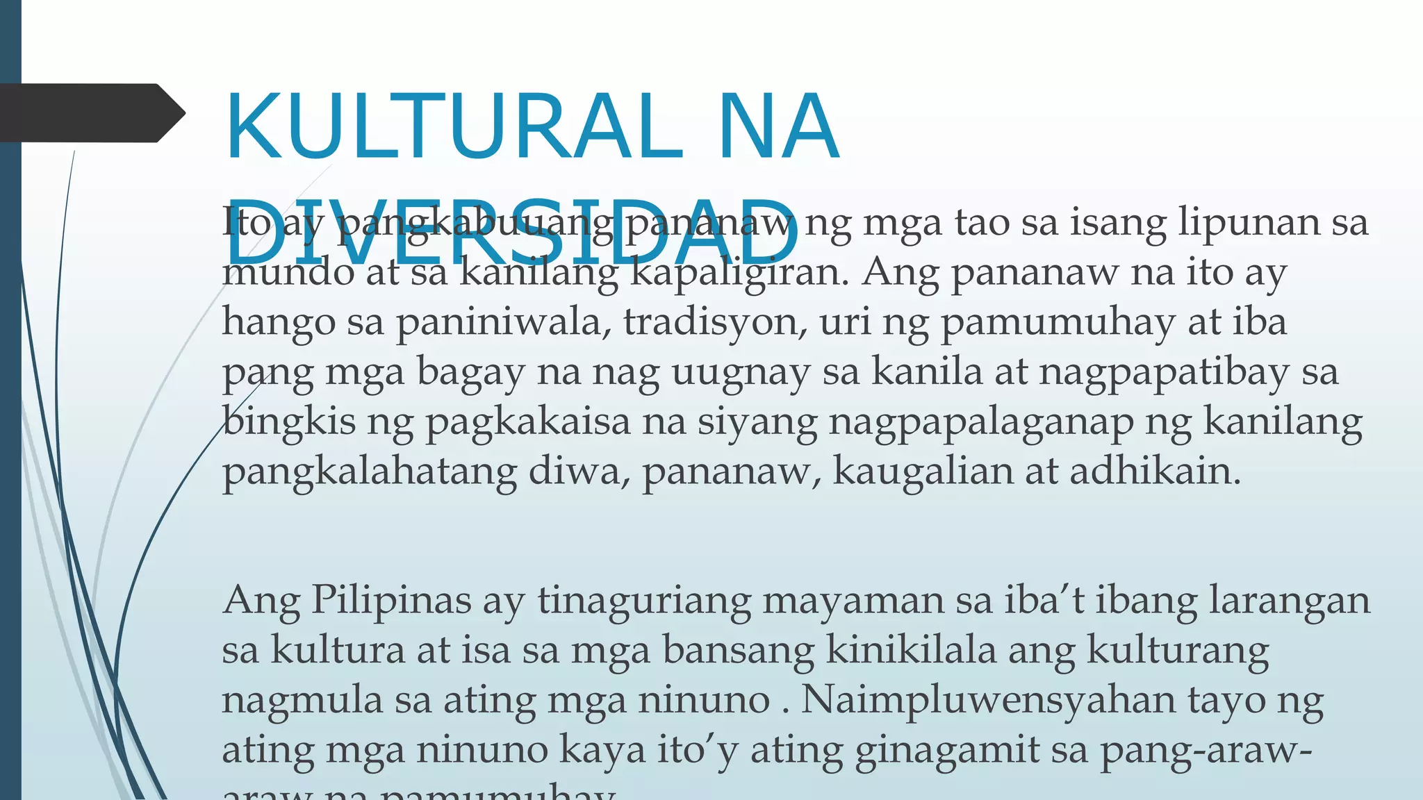 Fil 106: Ugnayan ng Wika, Kultura at Lipunan | PPTX