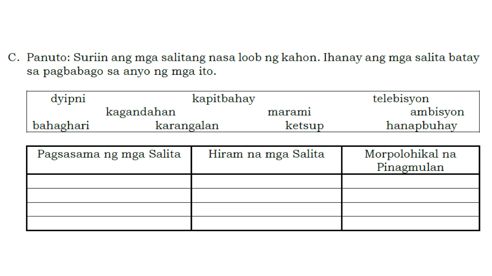 FIL 10 KUWARTER 2 - ETIMOLOHIYA.pptxAng etimolohiya (pinagmulan ng salita) ay ang pag-aaral ng ...