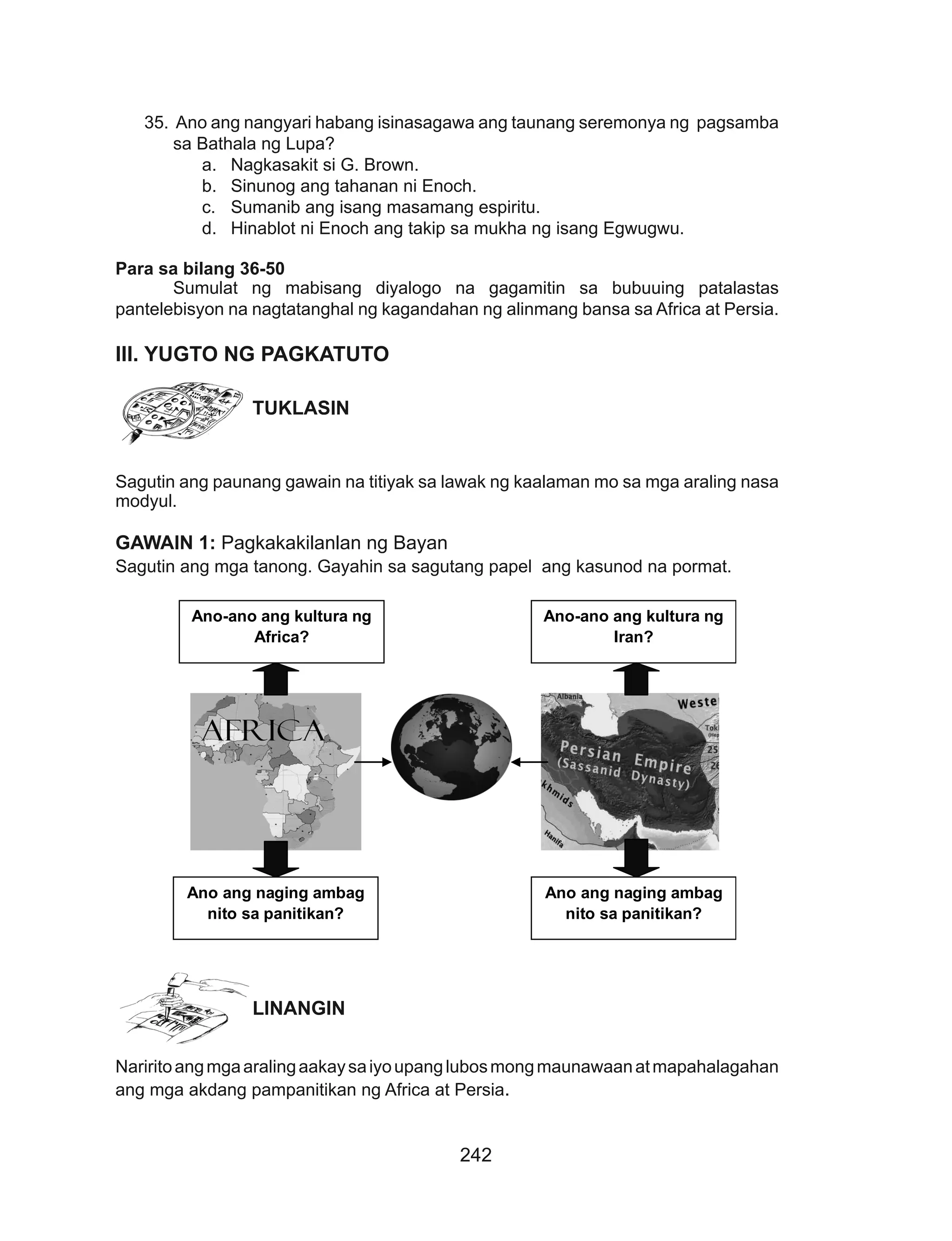 Filipino Grade 10 module unit 3 | PDF