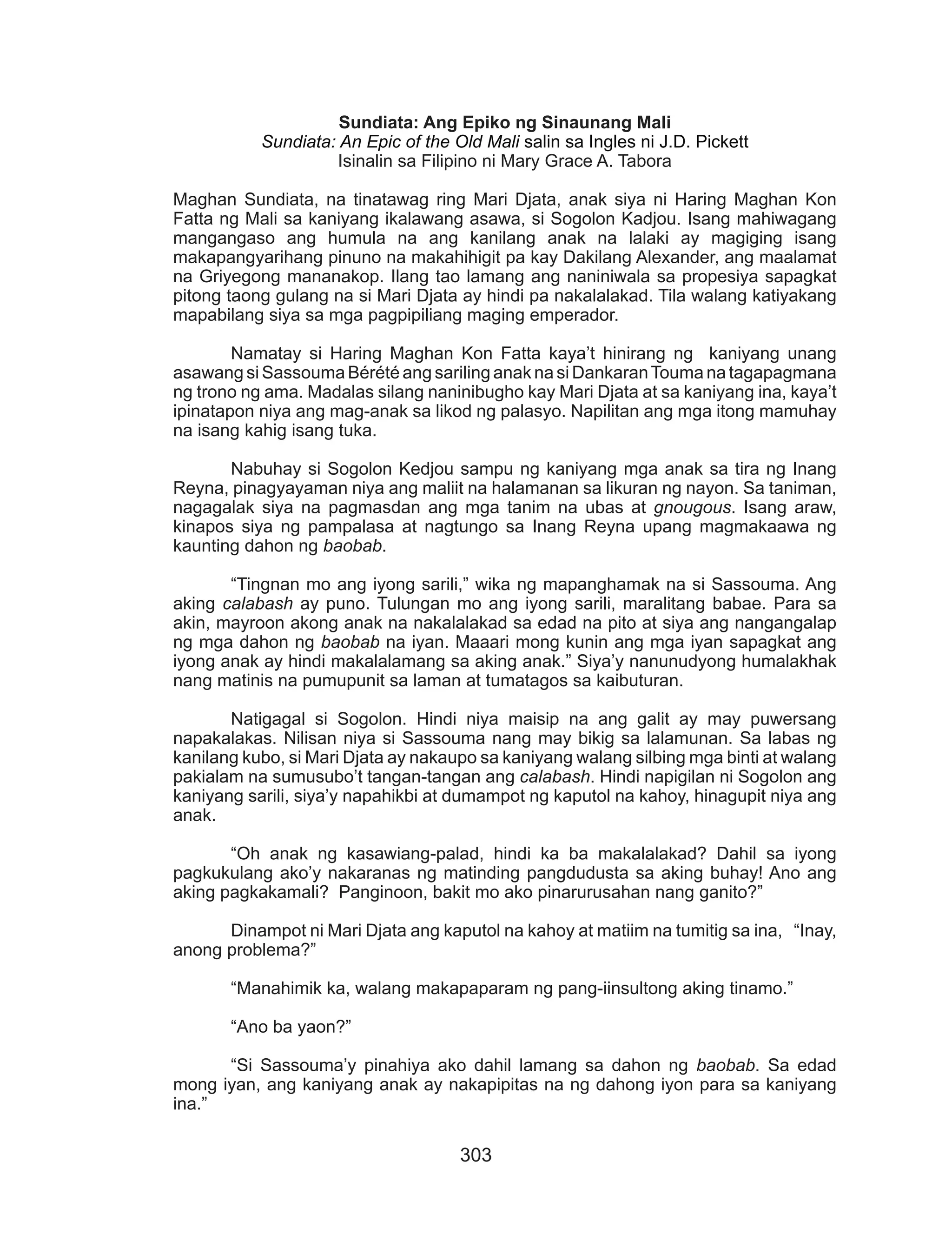 Filipino Grade 10 module unit 3 | PDF