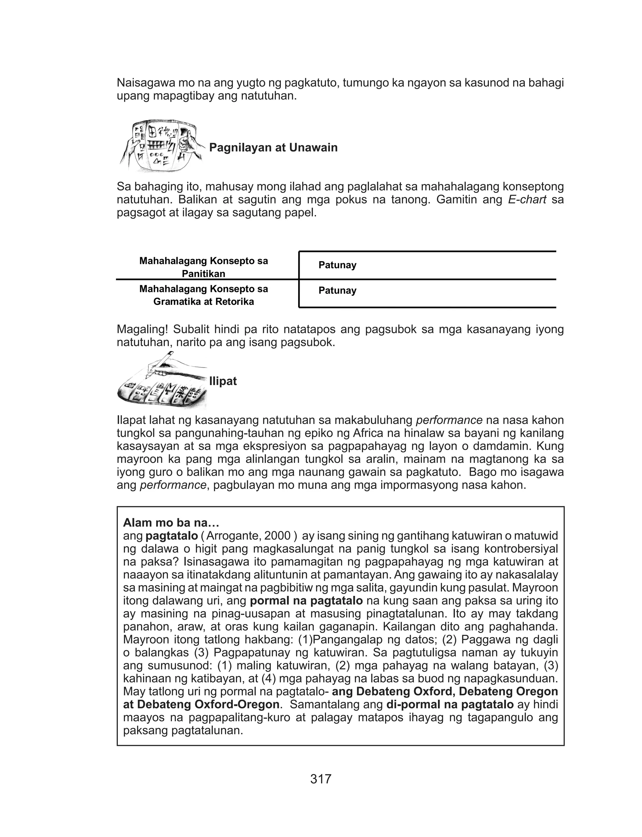 Filipino Grade 10 module unit 3 | PDF