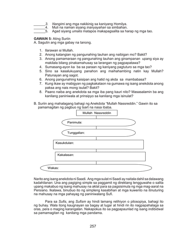 Filipino Grade 10 module unit 3 | PDF