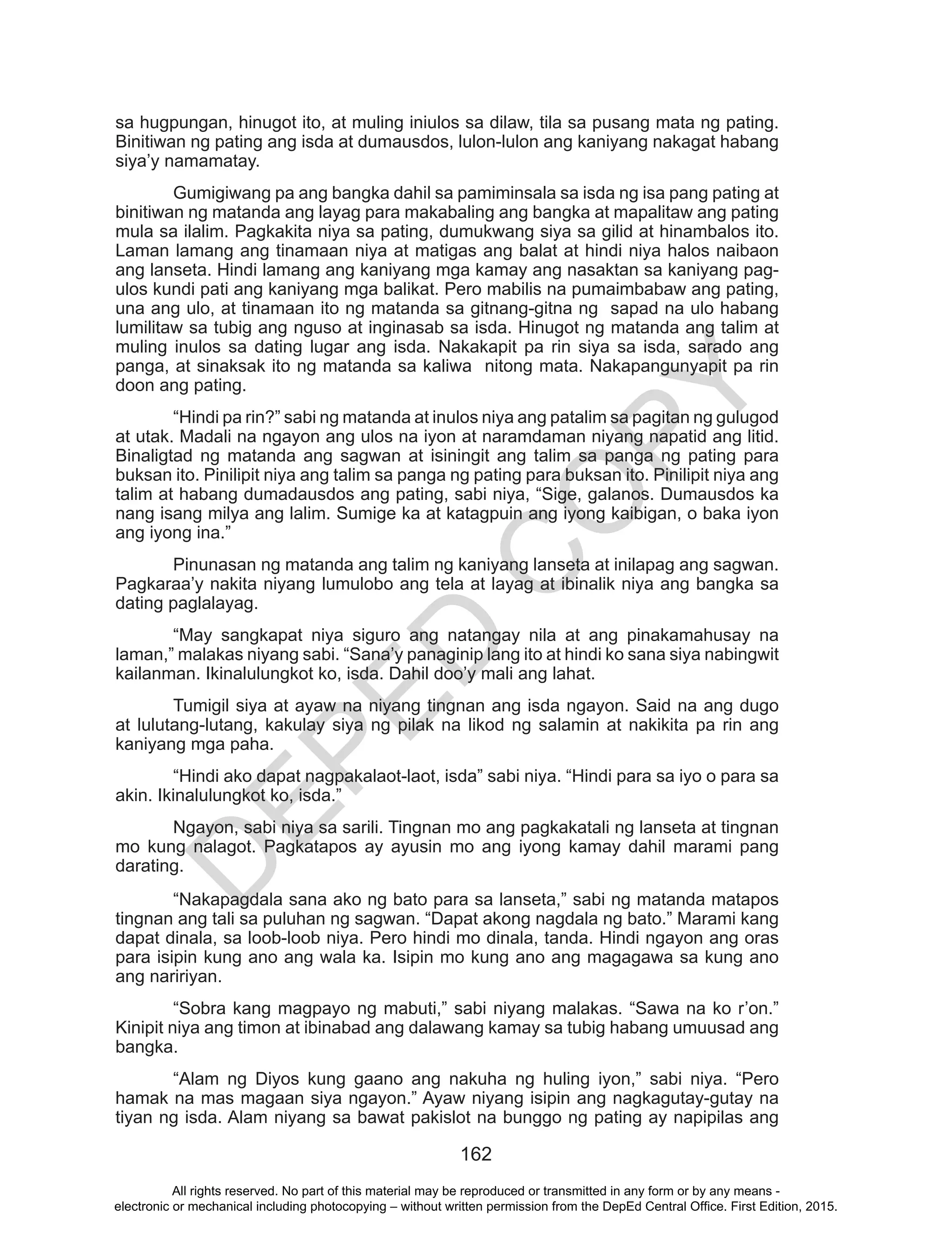 Grade 10 Filipino Learners Material (Unit 2) | PDF