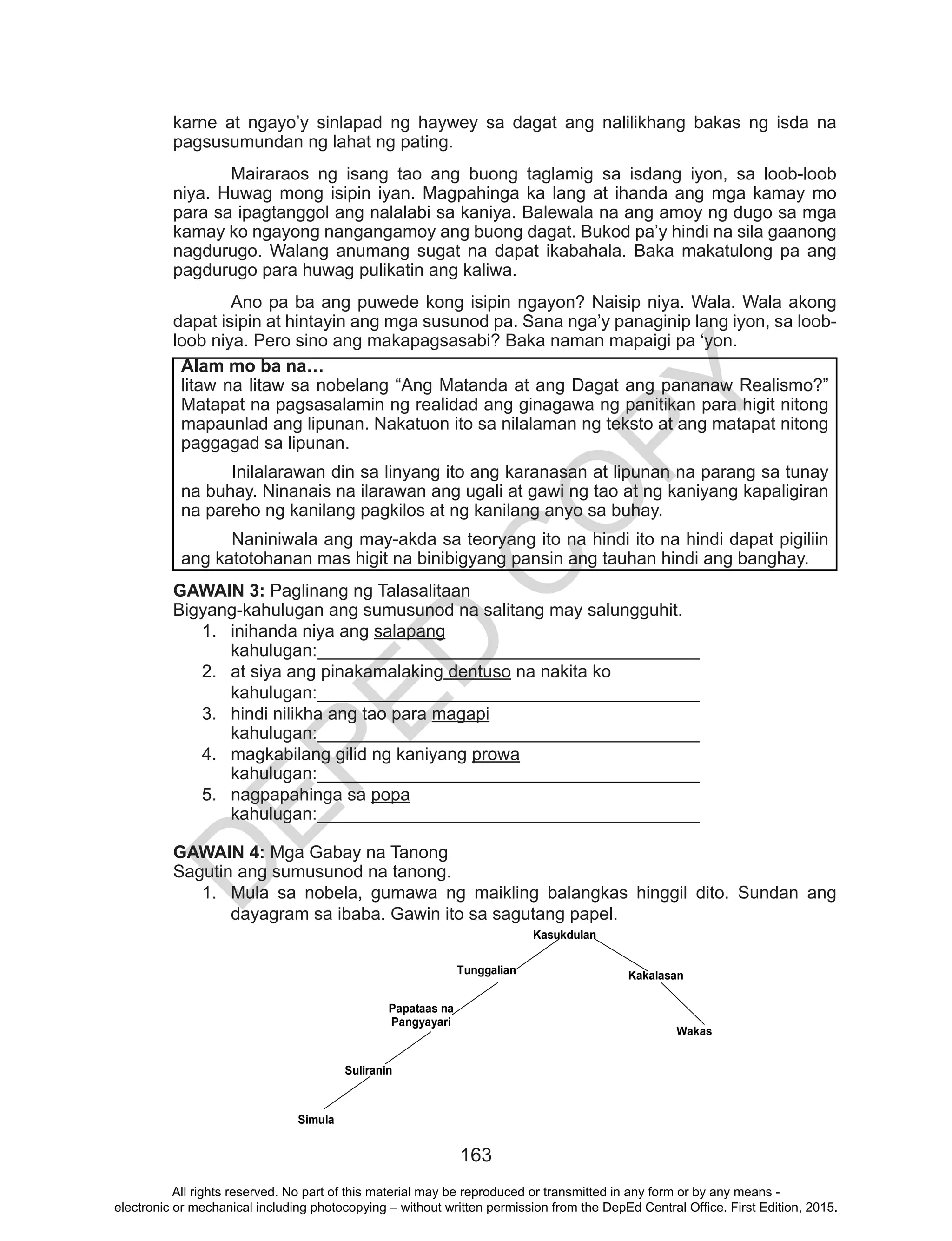 Grade 10 Filipino Learners Material (Unit 2) | PDF