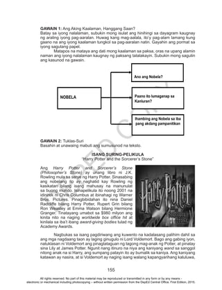 Grade 10 Filipino Learners Material (Unit 2) | PDF
