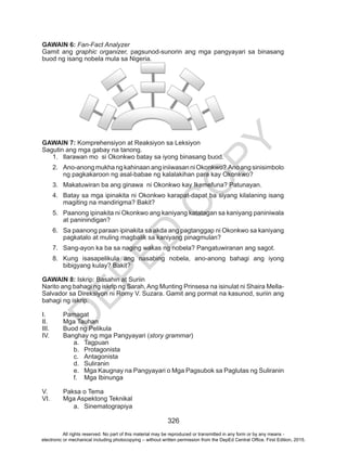 FILIPINO Grade 10 Learning Module Unit 3 | PDF