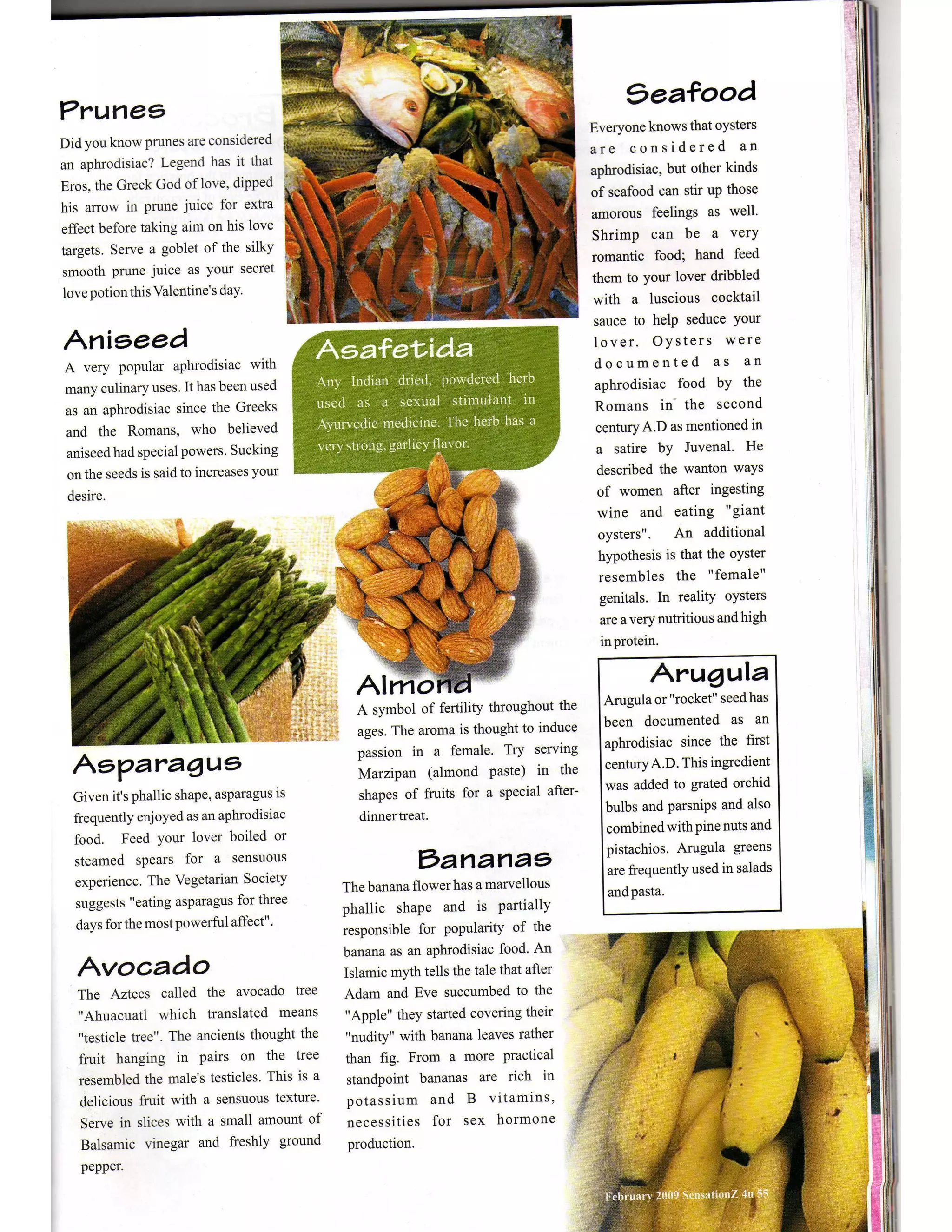 FOODS TO BOOST SEX DRIVE | PDF