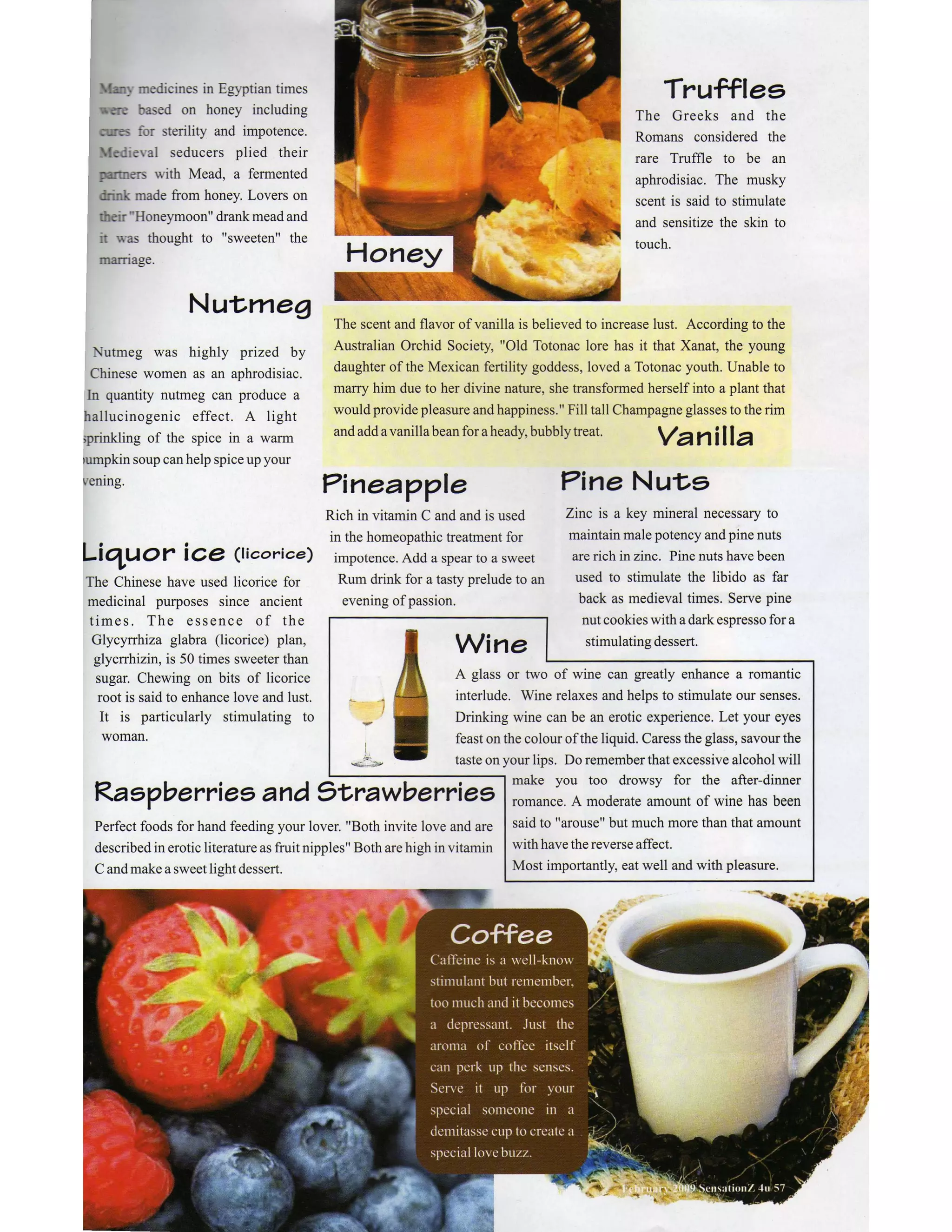 FOODS TO BOOST SEX DRIVE | PDF