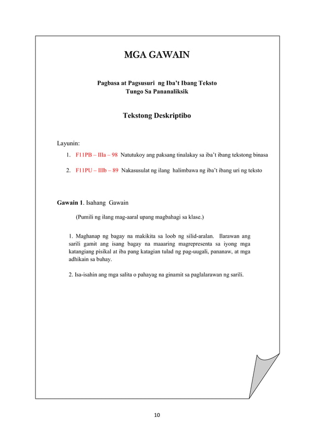 Banghay Aralin sa Filipino 11 Pagbasa at Pagsusuri ng Teksto Tungo sa Pananaliksik | PDF