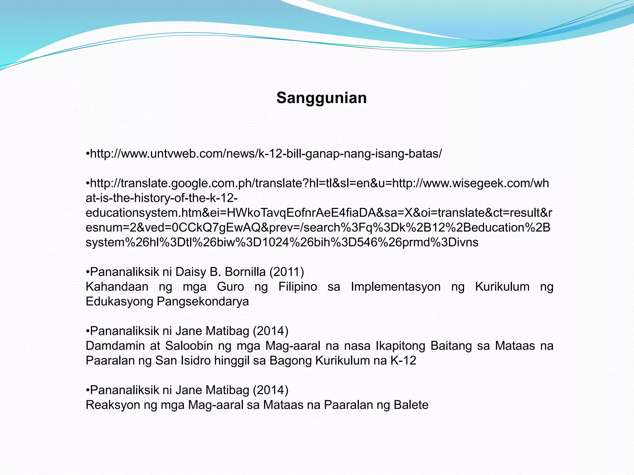 Thesis in Filipino Sample | PPTX