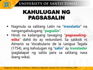 FIL 2. Aralin 1 Kahulugan, Layunin at Maikling Kaligirang Kasaysayan ng ...
