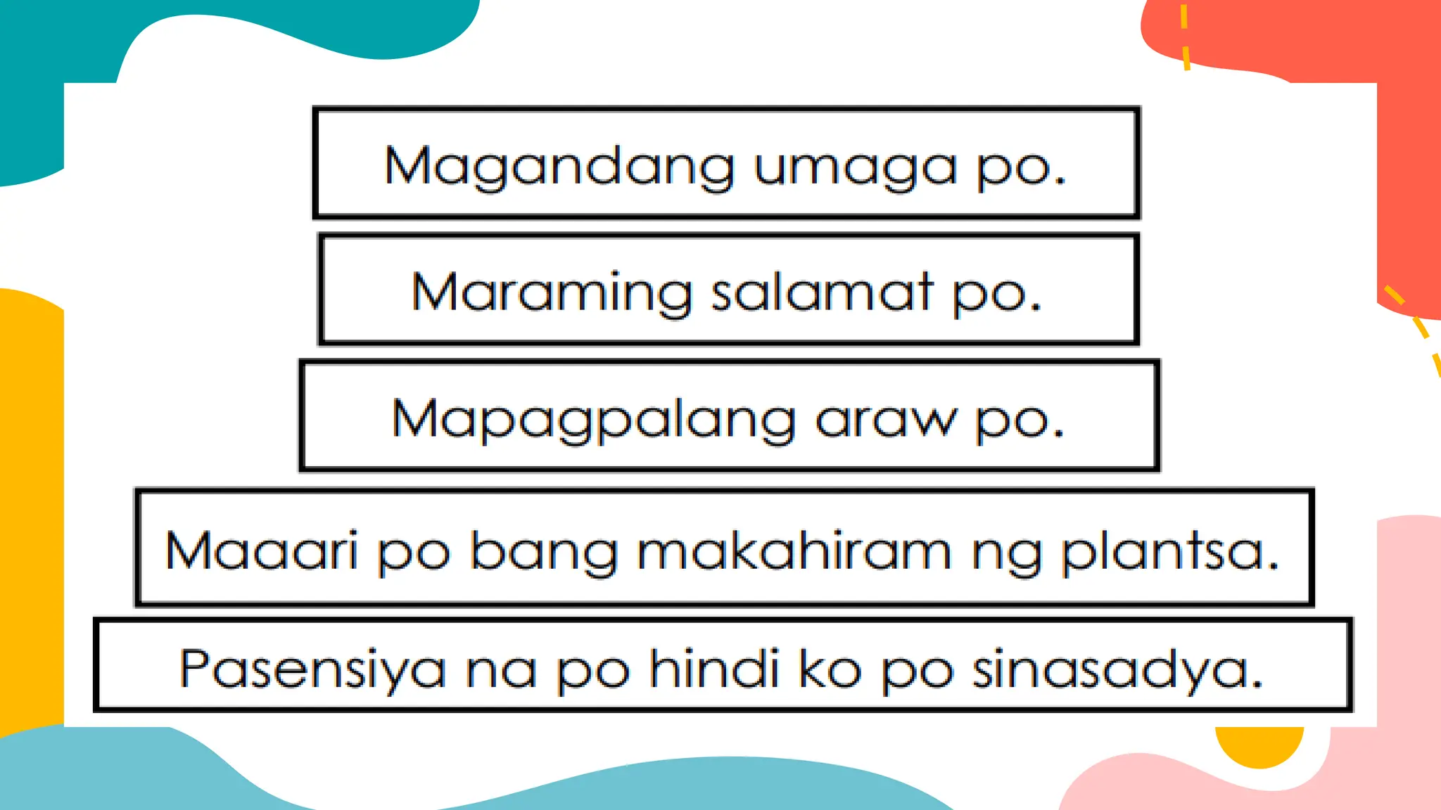 Magagalang na Pananalita at Pagbati Magagalang na Pananalita at Pagbati ...