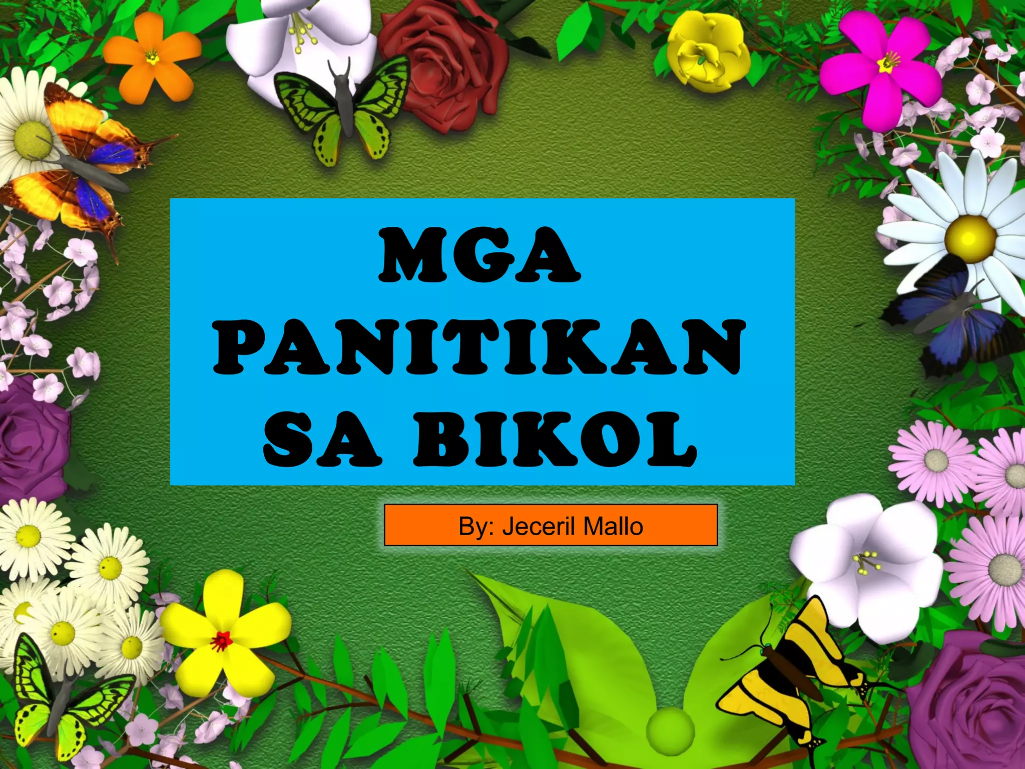 Mga Panitikan sa Bikol | PPT