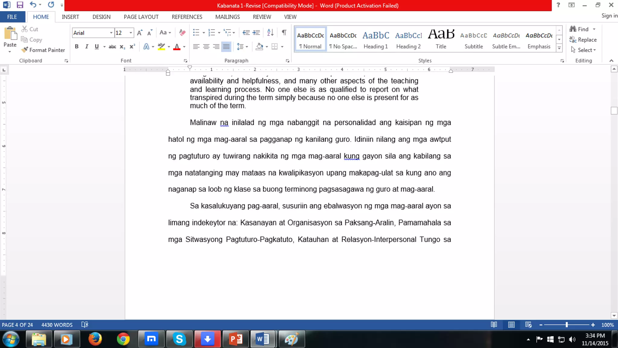 Fil 33 Paggawa ng Riserts/Filipino Research/Term Paper | PPTX