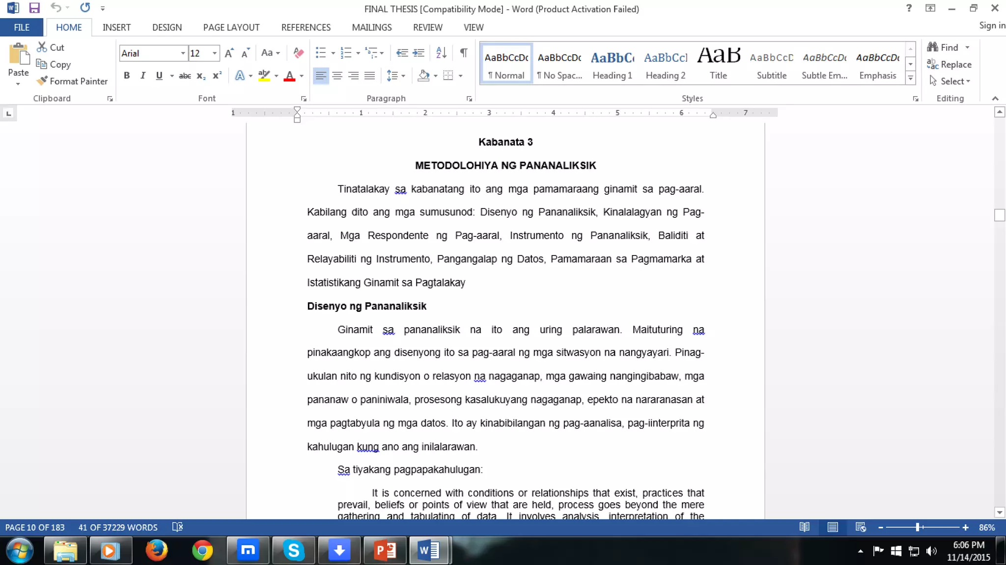 Fil 33 Paggawa ng Riserts/Filipino Research/Term Paper | PPTX