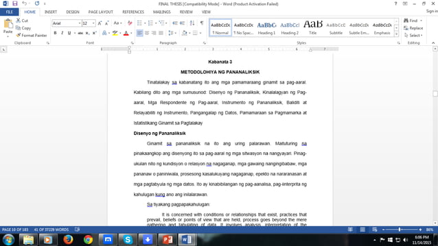 Fil 33 Paggawa ng Riserts/Filipino Research/Term Paper | PPTX