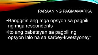 Fil 33 Paggawa ng Riserts/Filipino Research/Term Paper | PPTX