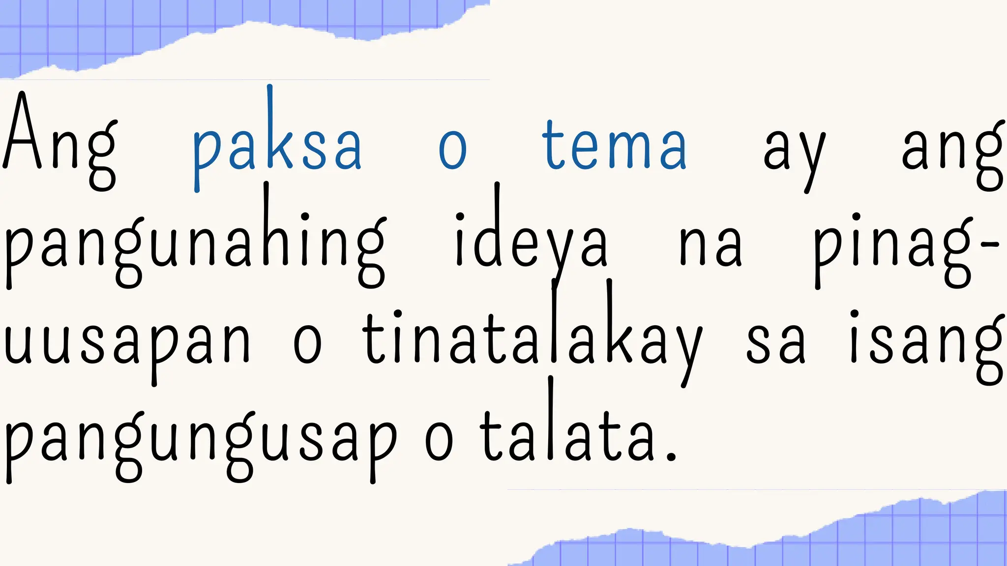 FILIPINO 3 Q3W3 DAY 1. Pagbibigay ng Paksa sa Kuwento o Sanaysaypptx | PPTX